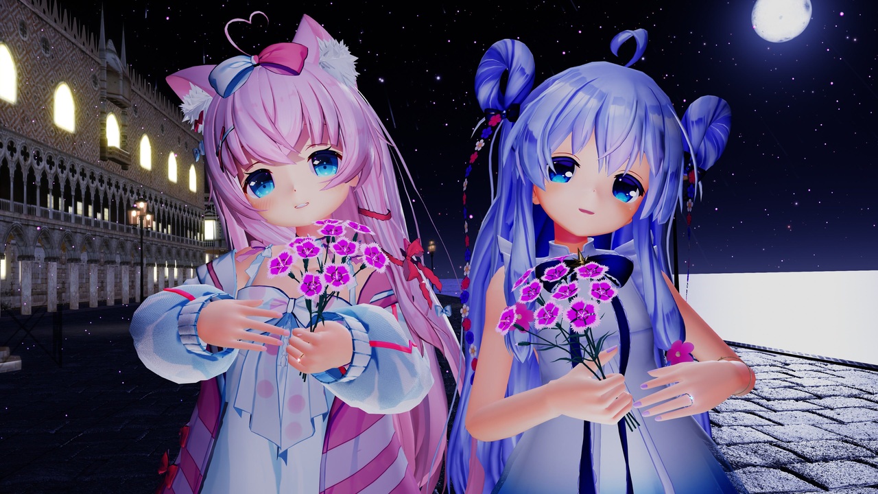 【MMD】ステラちゃんとリンちゃんで『メテオ/Meteor』(Full ver.Duo Ver.)(じょん) - ニコニコ動画