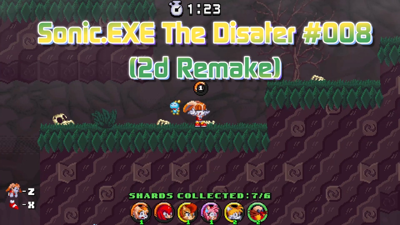 【Sonic.EXE : The Disaster】Walkthrough Gameplay #008 (2D Remake) - ニコニコ動画