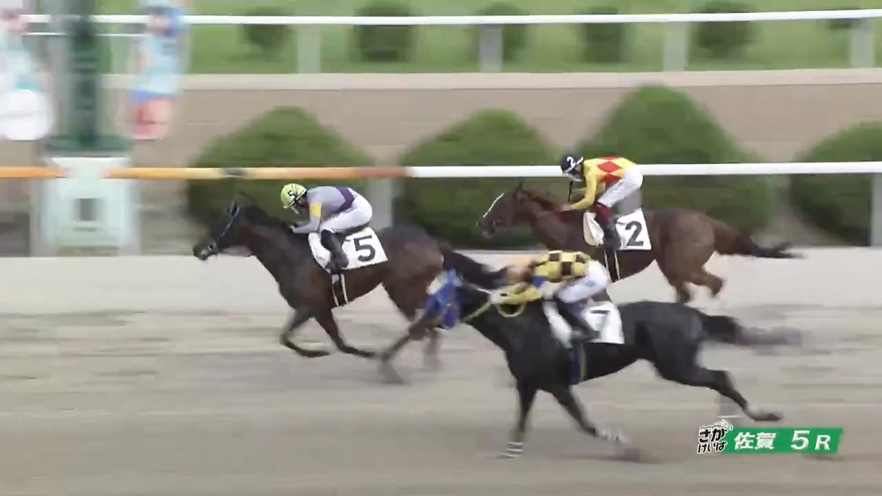 2025年6月26日佐賀競馬5R JRA交流 大隅（おおすみ）特別(九州産) アベベ - ニコニコ動画