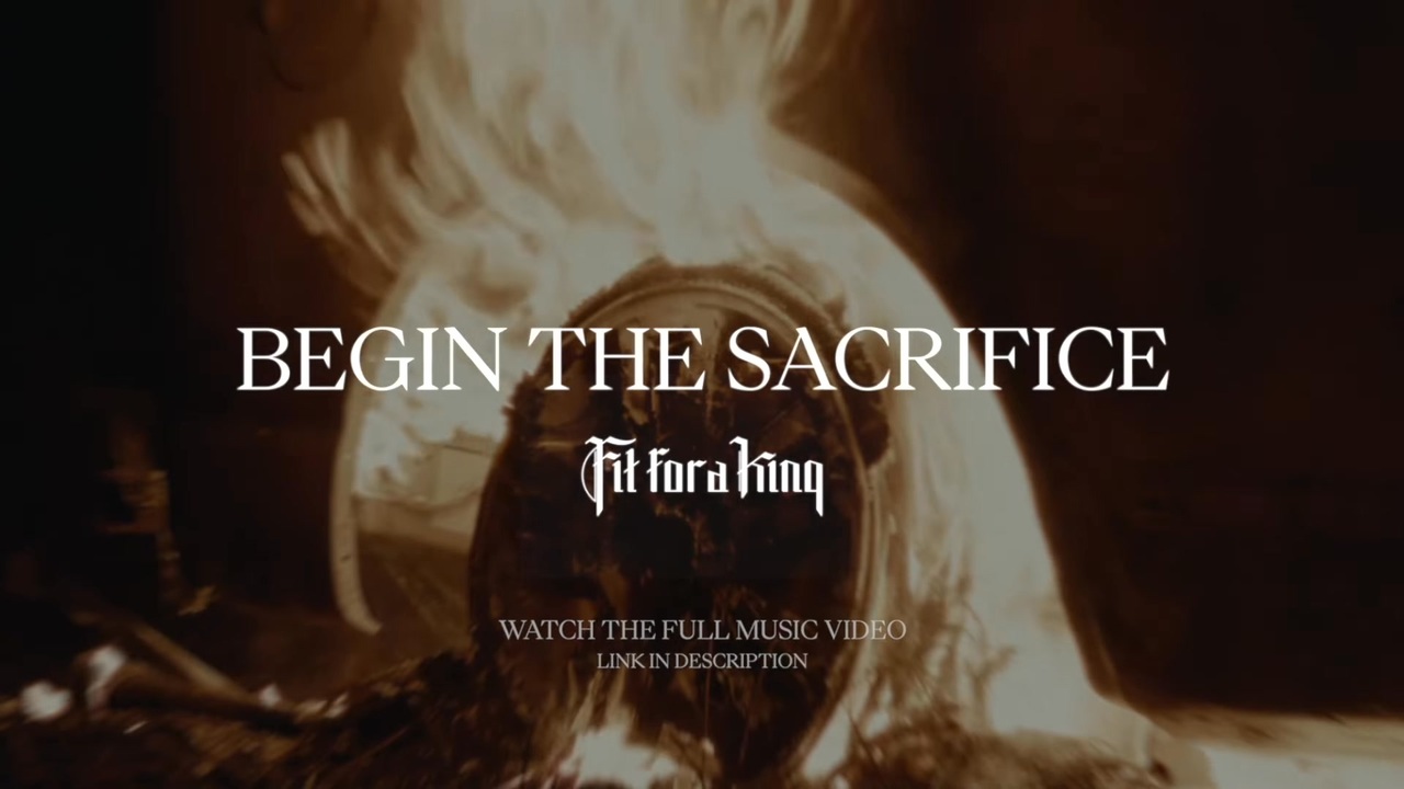 Fit For A King - Begin The Sacrifice (Official Visualizer) - ニコニコ動画