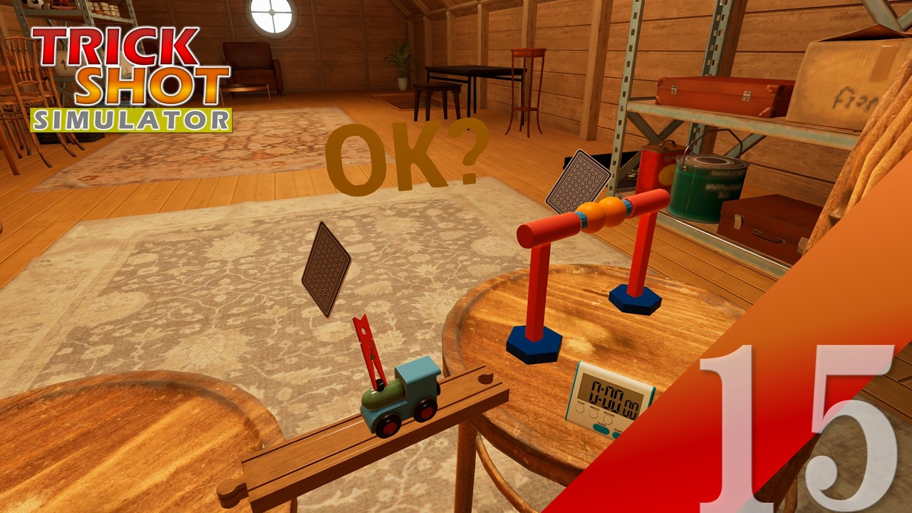 【実況】左は入るが真ん中は絶対に無理【TrickShot Simulator】#15 - ニコニコ動画
