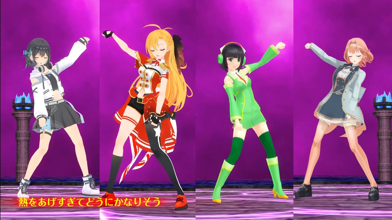 【中二病でも恋がしたい！ED】INSIDE IDENTITY【SynthV AI 京町セイカ・花響琴・宮舞モカ・弦巻マキ カバー】 - ニコニコ動画