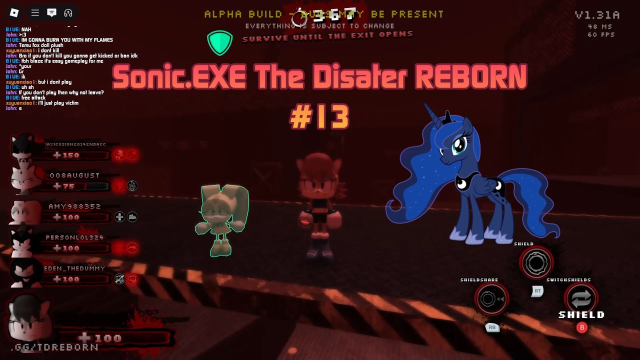 【Sonic.EXE The Disaster REBORN / Sonic.EXE 災害】 Walkthrough Gameplay ...