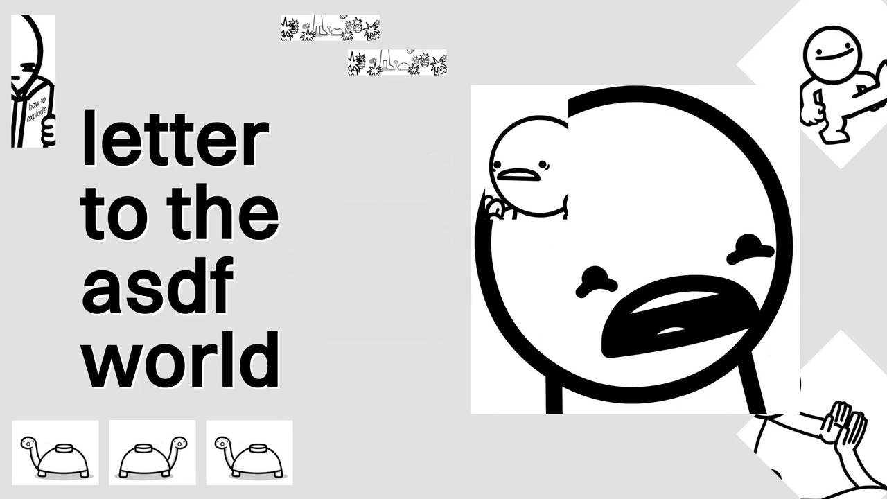 letter to the asdf world【音MAD】 - ニコニコ動画