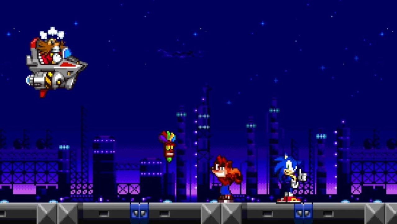 【改造クラッシュ2】 Crash X Sonic: Warped Realms - ニコニコ動画