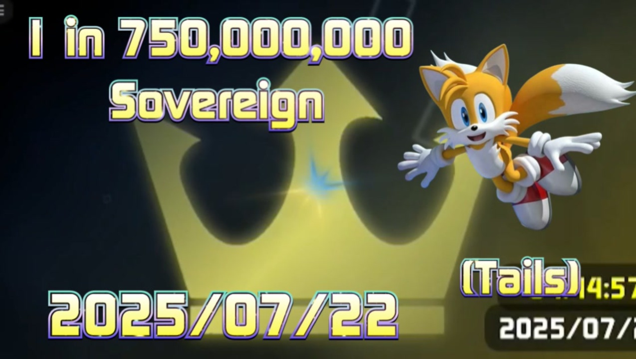 【Sol’s RNG / ソルのRNG】Tails Rolled Sovereign (1 in 750,000,000) 2025/07 ...