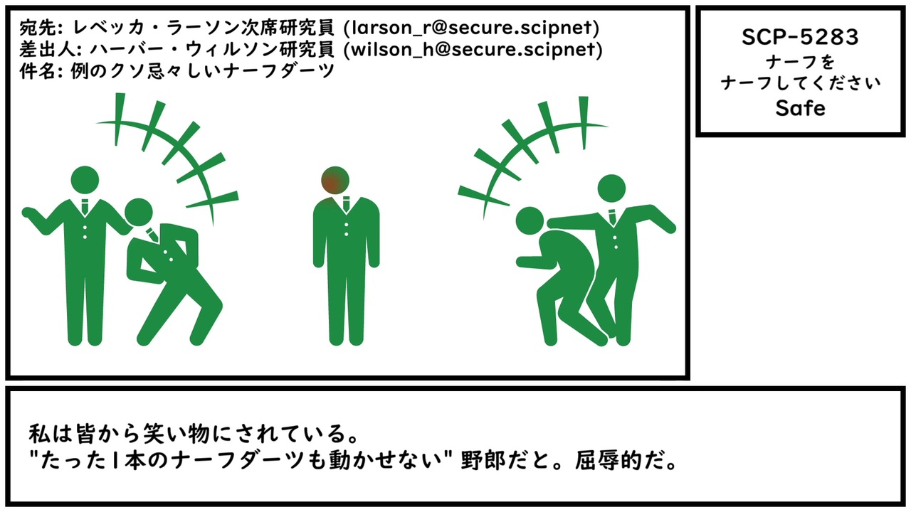【ゆっくり紹介】SCP-5283【ナーフをナーフしてください】 - ニコニコ動画
