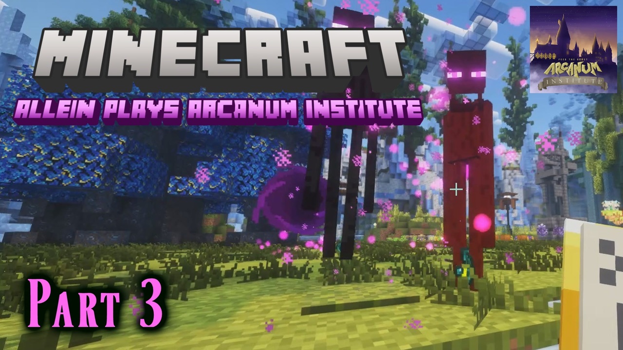 【Minecraft】FTB Arcanum Institute 魔法学園生活 第3話【ゆっくり実況】 - ニコニコ動画