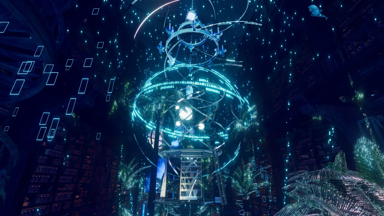 【VRChatワールド紹介】Cosmic Library - ニコニコ動画