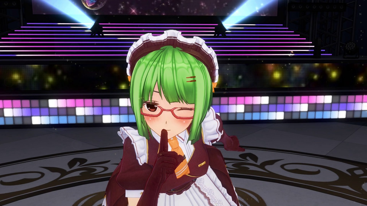 【COM3D2】ジト目眼鏡な緑髪メイドさんで「Can Know Two Close」 - ニコニコ動画