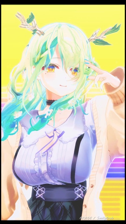 Ceres Fauna「AKAGE [赤毛]」#shorts 【MMD】【ホロライブEN】‪ @CeresFauna - ニコニコ動画