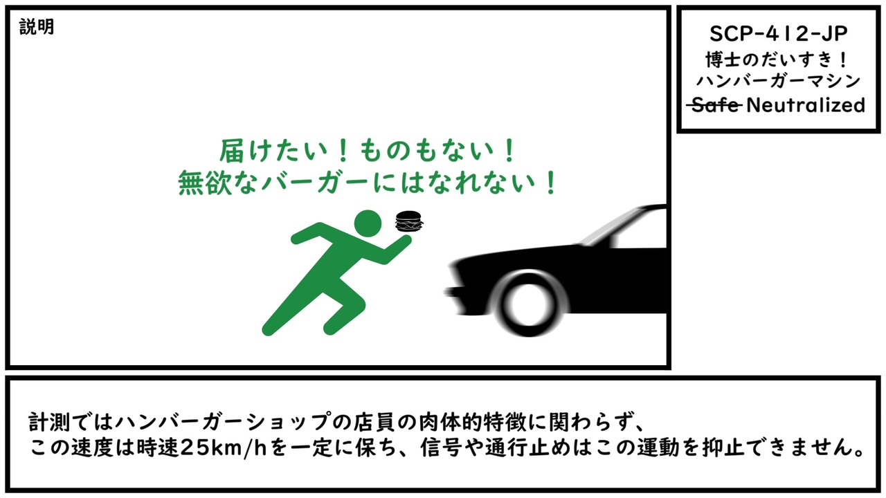 【ゆっくり紹介】SCP-412-JP【博士のだいすき！ ハンバーガーマシン】 - ニコニコ動画