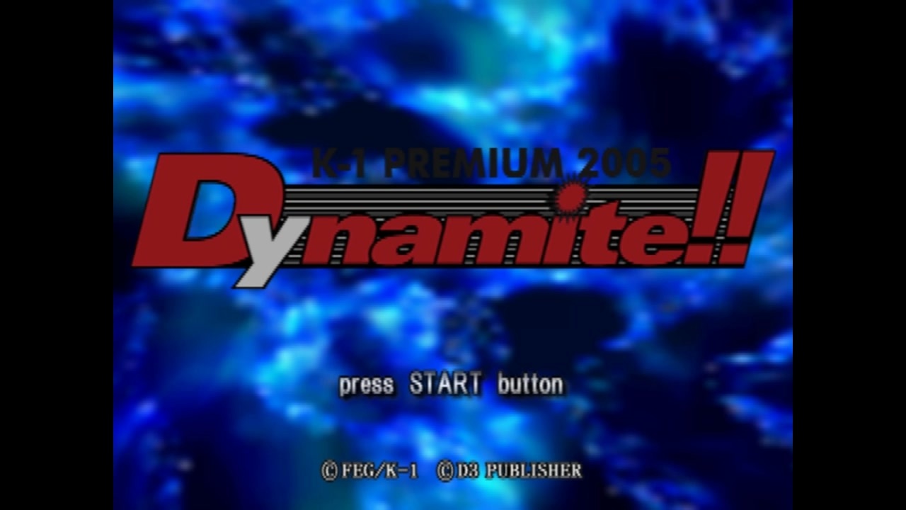 [PS2]K-1 PREMIUM 2005 Dynamite!! FULL SOUND TRACK - ニコニコ動画