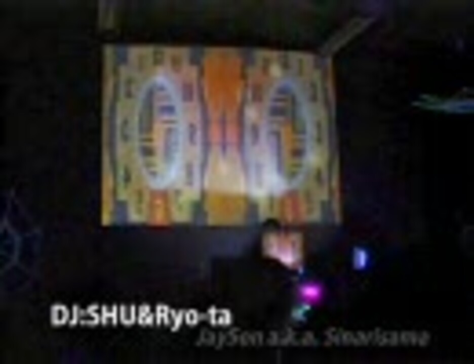 090117 ORB -SUOMI TRANCE party- VJ play - ニコニコ動画