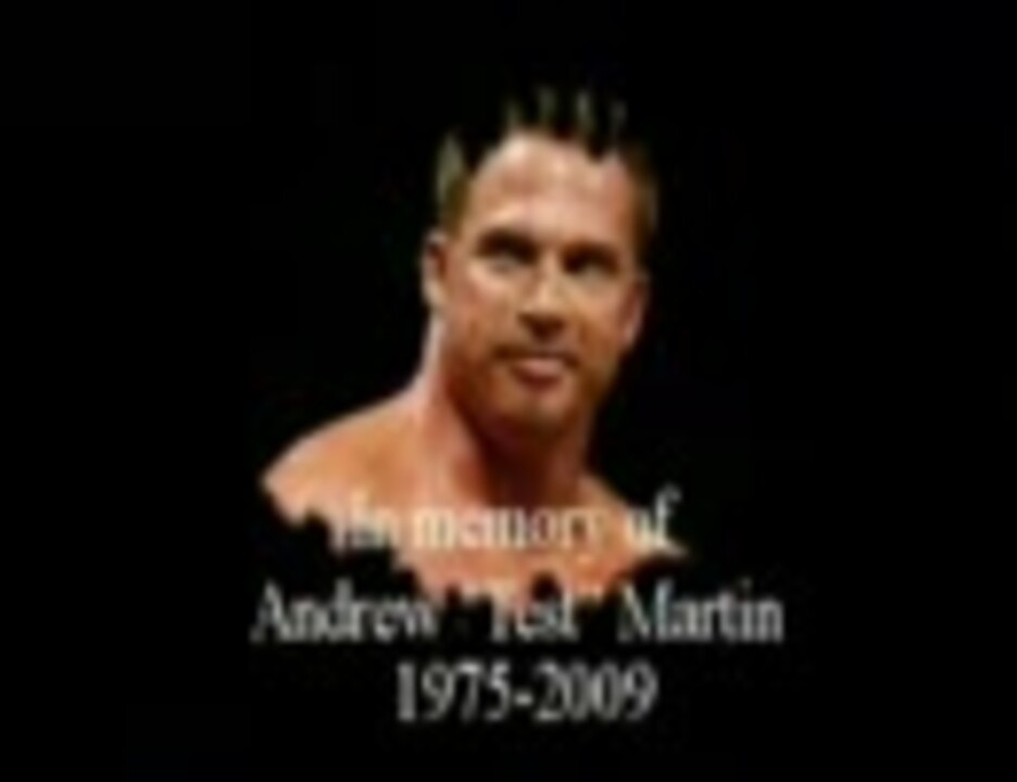 【WWE】 Andrew”Test”Martin【和訳】 - ニコニコ動画