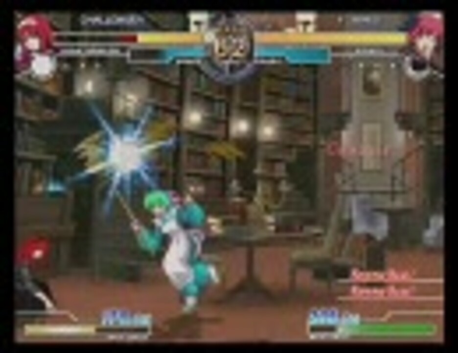 (20090727)MBAA Game SKY さとけんVSいえだ ガチよりその2 - ニコニコ動画