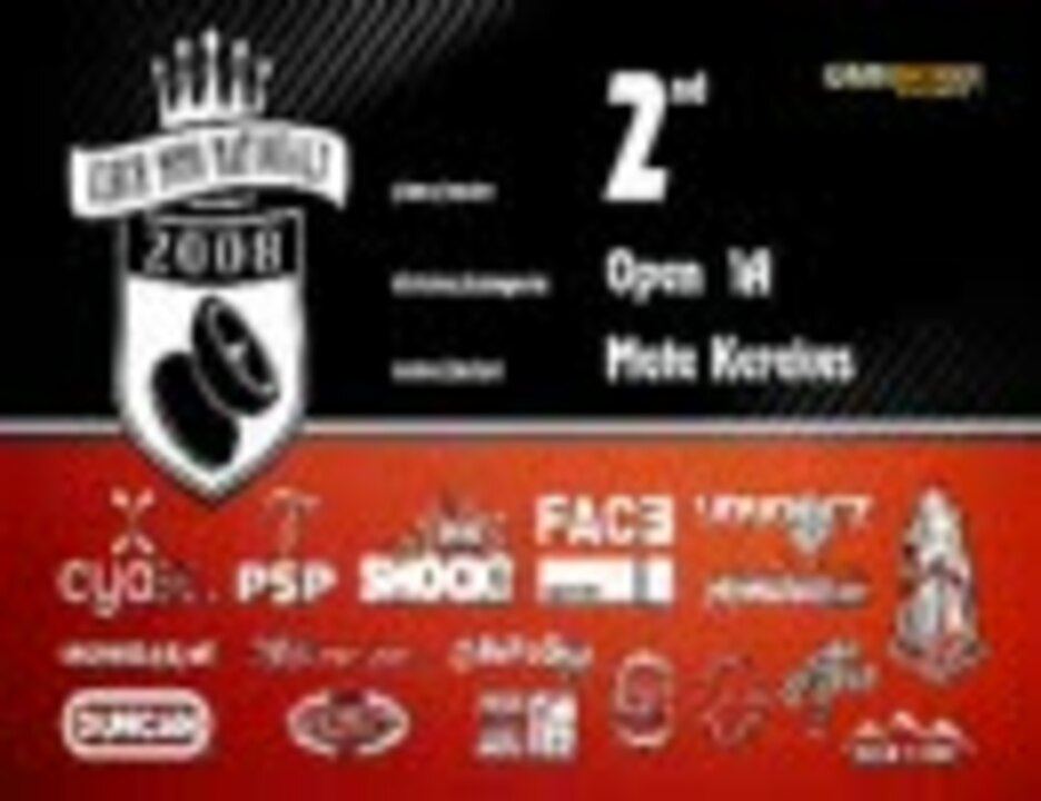 CYYN 2008 - Open 1A - 2nd - Mate Kerekes - ニコニコ動画